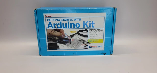 GETTING STARTED ARDUINO Kit w/ Book Manual and Arduino Uno ...