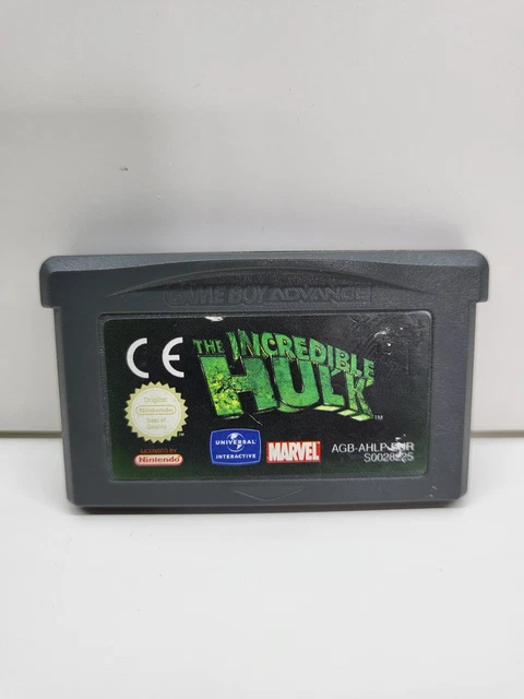 THE INCREDIBLE HULK Nintendo Game Boy Advance Loose EUR 7,90 - PicClick FR