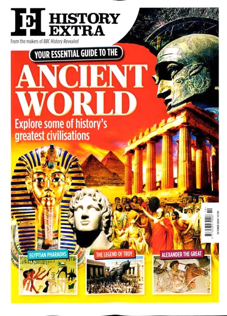 BBC HISTORY EXTRA Magazine Oct 2024 ~ Essential Guide To The Ancient ...