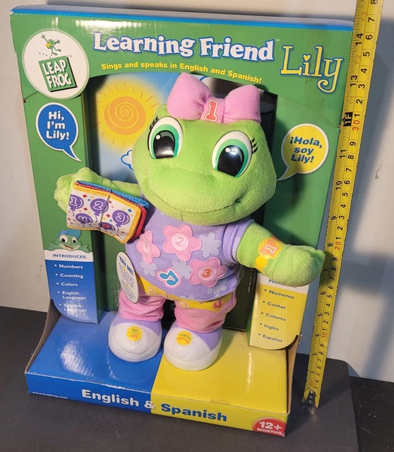 LEAP FROG LEARNING FRIEND LILY Plush - English & Spanish BRAND NEW IN ...