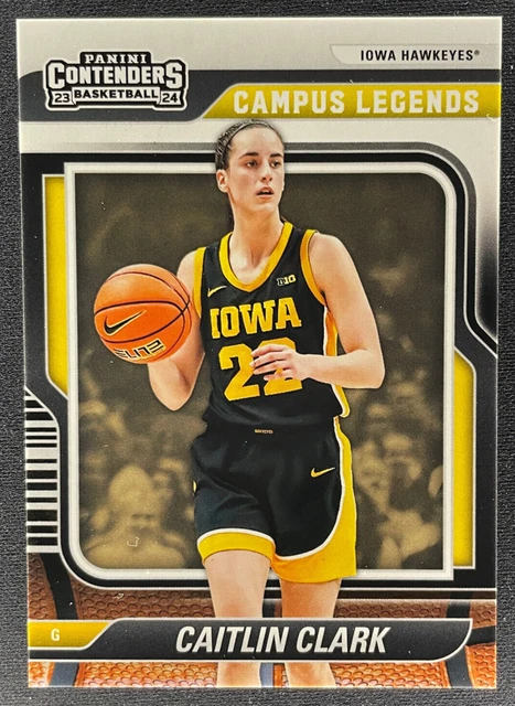 2024 PANINI CAITLIN Clark Collection Contenders Campus Legends #CL1 ...