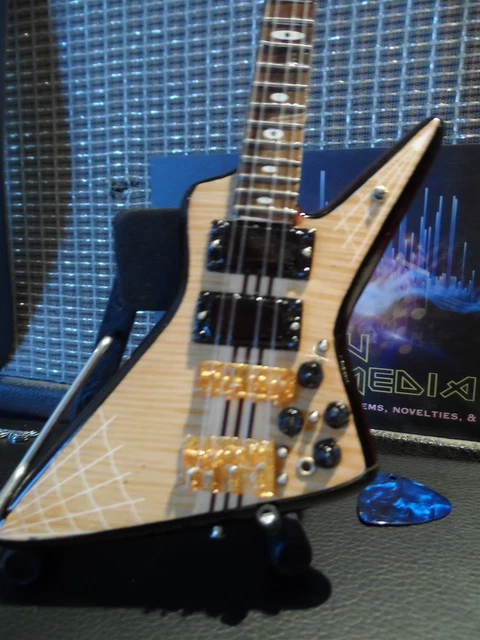 JOHN ENTWISTLE (WHO) -Alembic Explorer Bass 1:4 Scale Replica Guitar ...