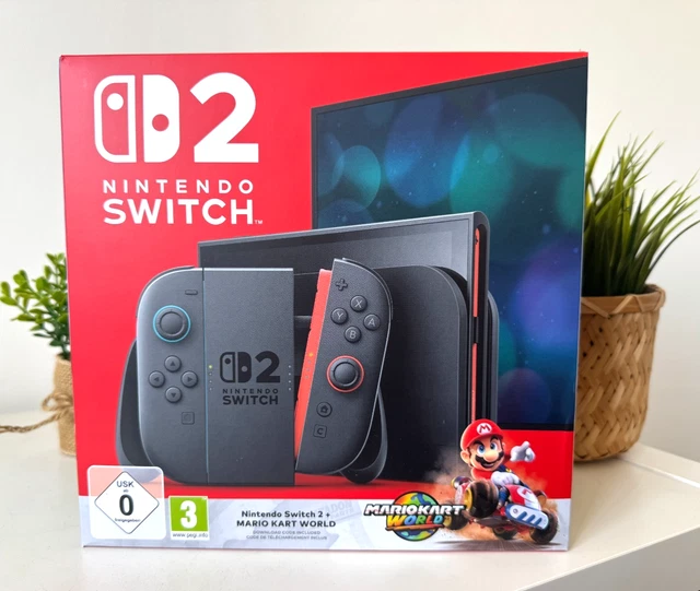 NINTENDO SWITCH 2 Mario Kart World Bundle - Brand New Boxed £489.99 ...
