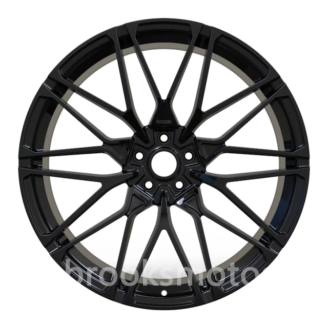22& GLOSS BLACK Style Forged Wheels Rims Fit Bmw F91 F92 F93 M8 22X9.5 ...