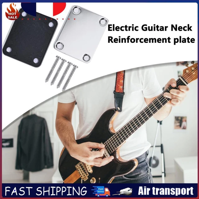# PLAQUE DE manche de guitare électrique avec vis de montage, plaque de manche d EUR 6,55 ...