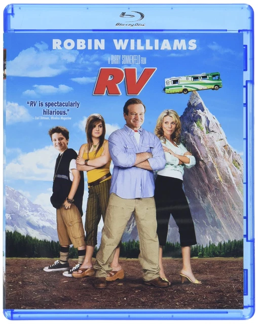 RV (BLU-RAY) ROBIN Williams Jeff Daniels Cheryl Hines Kristin Chenoweth ...