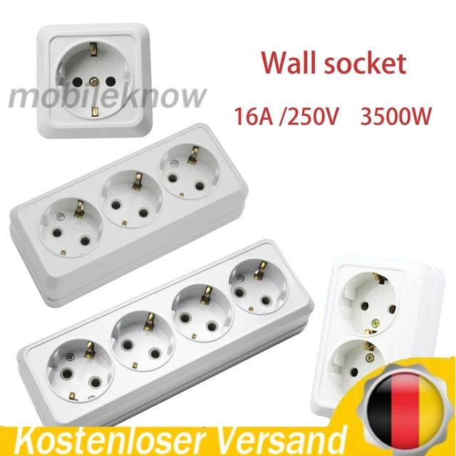 Steckdosen 1 5 Oder 2 5