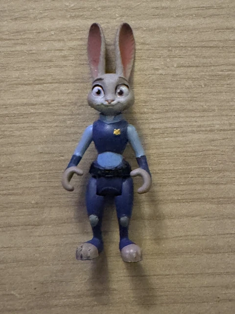 DISNEY ZOOTOPIA JUDY Hopps Small Action Figure Disney store toy cake ...
