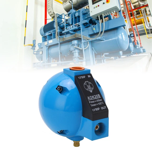 AUTOMATIC DRAIN VALVE Drain Valve Floating Ball 20bar AOK20B For ...