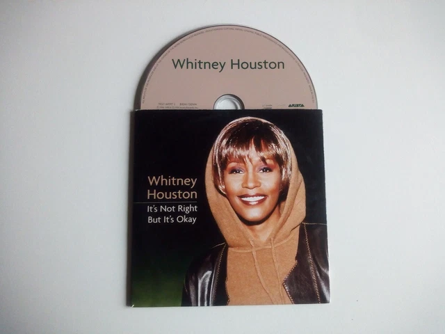 WHITNEY HOUSTON - It's Not Right But It's Okay - CD Single - 1999 - Pop ...