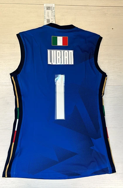 ERREA FIPAV 1° Maillot Femme Olympiques 2024 Lubian 1 Italie Volley ...
