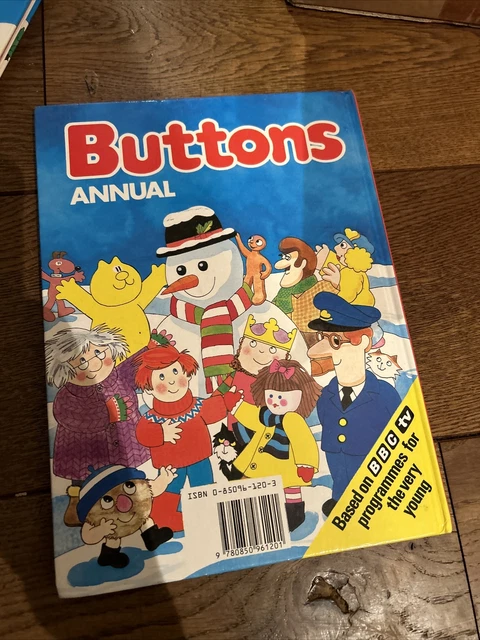 BUTTONS ANNUAL 1986 (inc King Rollo, Pigeon Street, Postman Pat) by ...