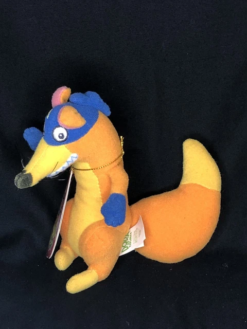 DORA THE EXPLORER SWIPER THE FOX 5" Plush NWT 2002 Nick Jr Stuffed ...