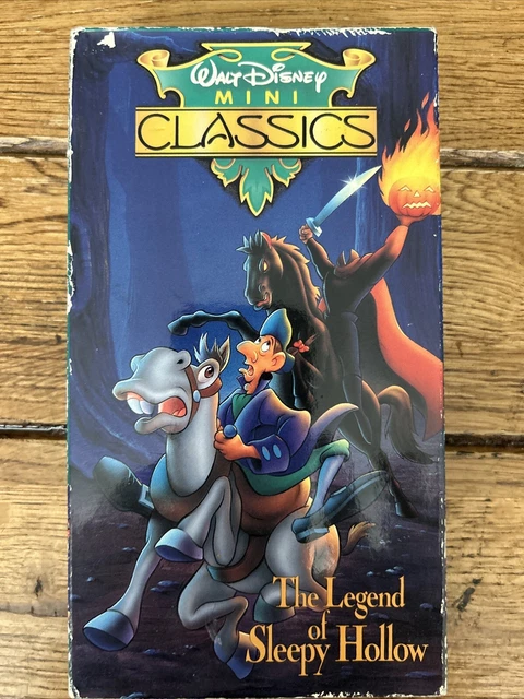 WALT DISNEY MINI Classics: The Legend of Sleepy Hollow VHS 1994 Kids ...