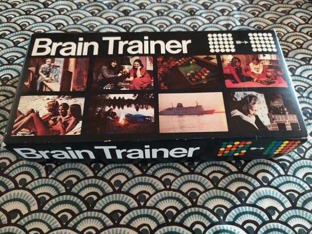 RARE, ANCIEN JEU De Société, Brain trainer The Game. Vintage, Rétro ...