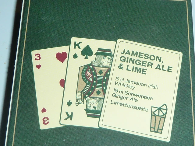 JAMESON WHISKEY SPIELKARTEN 56 PLAYING CARDS - LIMITED EDITION - neu ...