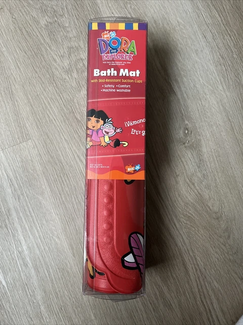 RARE DORA THE Explorer Nick Jr Nickelodeon Bath Mat NEW 2003 Machine ...
