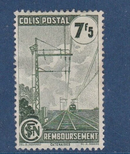 TIMBRE FRANCE 1944-45 Colis Postaux N° 219-N**.Tb-Voir Scan-Z396 EUR 1 ...