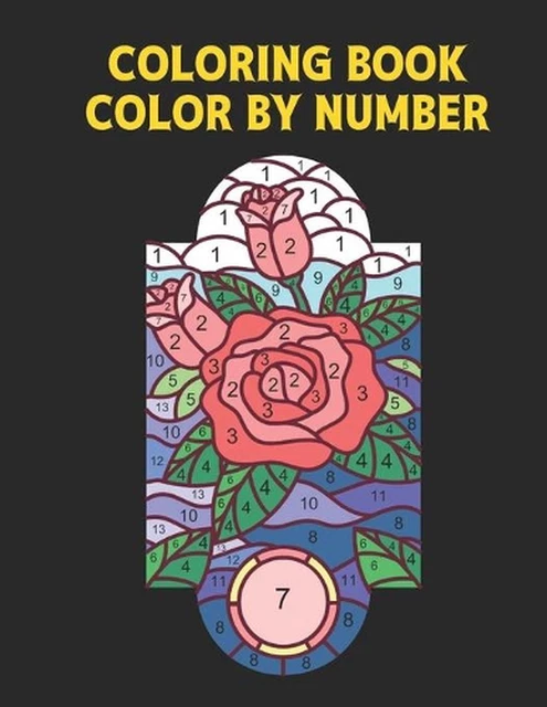 COLORING BOOK COLOR by Number: Coloring Book with 60 Color By Number ...