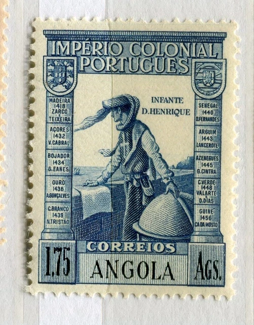 PORTUGAL COLONIES; ANGOLA 1938 Colonial Empire issue MINT MNH 1.75A ...