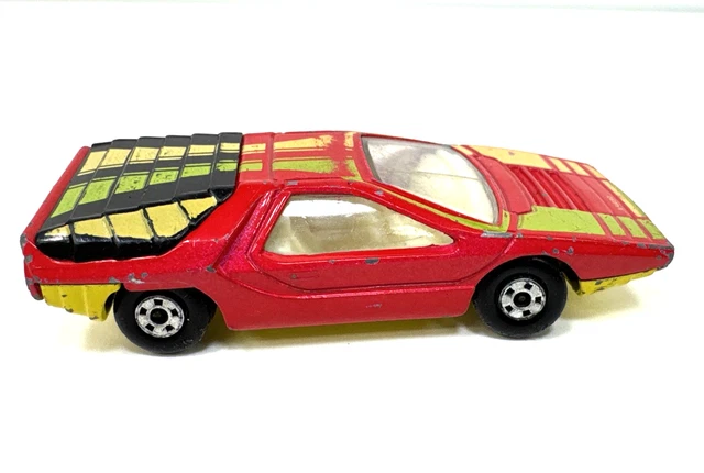 VINTAGE LESNEY 1970’S Matchbox No.75 Superfast Alfa Carabo (Windshield ...
