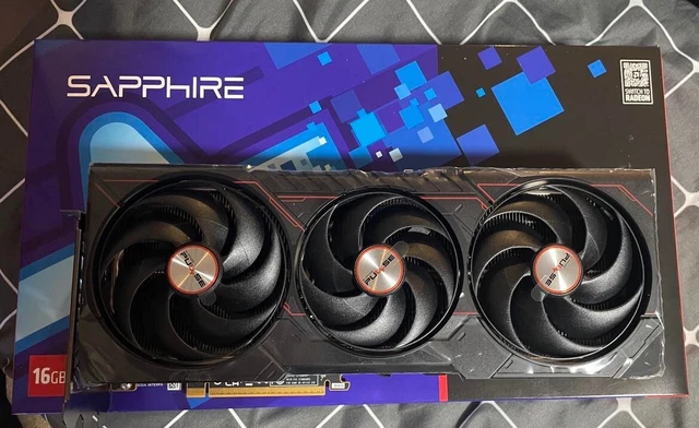 SAPPHIRE PULSE AMD RX 9070 XT 16GB GDDR6 RADEON GPU Graphics Card ...