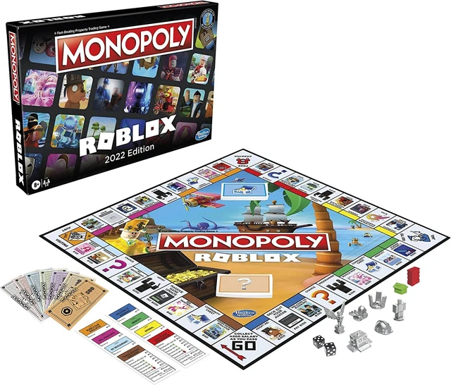 ROBLOX 2022 EDITION Monopoly Board Game,Roblox Gift Ideas,Family Game ...