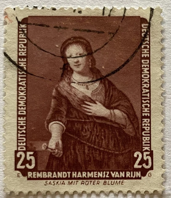 EAST GERMANY DDR Stamp 1957 - Dresden Gallery Paintings 2nd Series ...