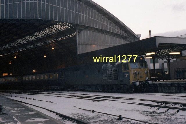 ORIGINAL RAILWAY PHOTOGRAPHIC negative Class 50 50046? at Bristol £3.00 ...