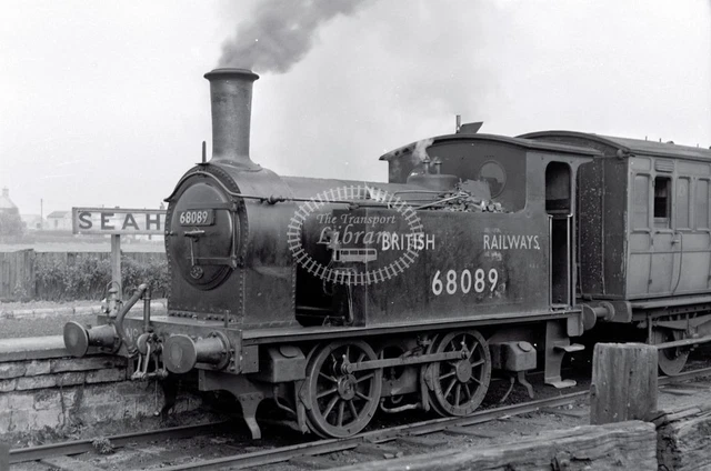PHOTO BR BRITISH Railways Steam Locomotive Class Y7 68089 at Seahouses ...