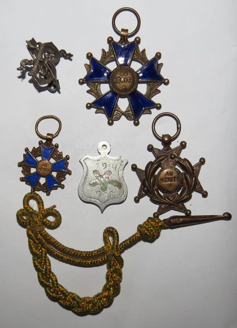 RARE LOT DE decorations insignes à identifier EUR 6,50 - PicClick FR