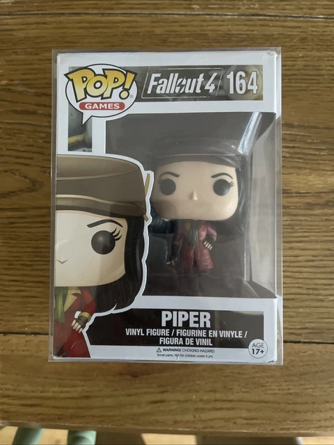 FUNKO POP! VINYL: Piper Vaulted Fallout 4 Figure #164 £17.21 - PicClick UK