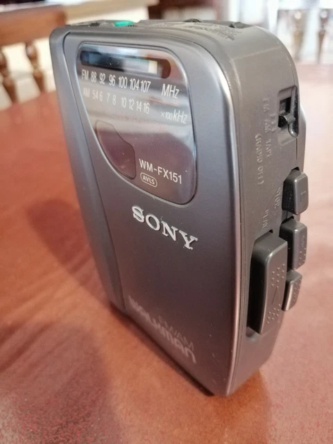 WALKMAN SONY VINTAGE Radio Stereo Cassette Player Mod. Wm-Fx 151, Come ...