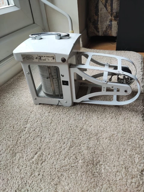 VINTAGE CASELLA LONDON Thermograph Thermohygrograph & Chart Recorder £ ...