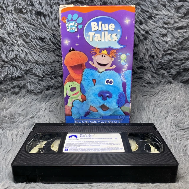 BLUES CLUES - Blue Talks VHS Tape 2004 Nick Jr. Nickelodeon Rare ...