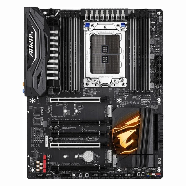 GIGABYTE X399 AORUS pro mainboard ATX motherboard TR4 amd threadripper ...