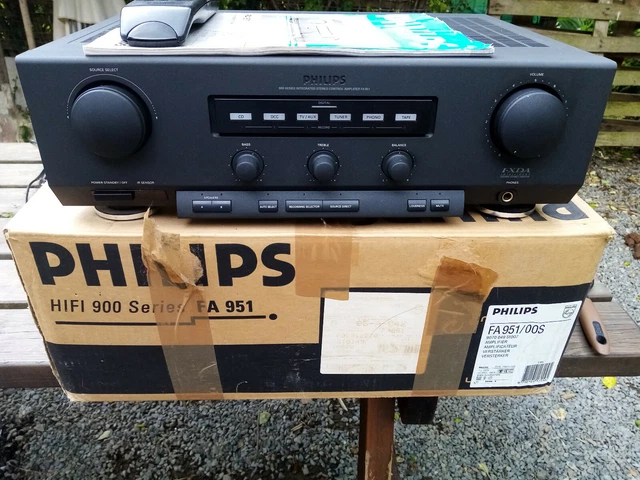 VINTAGE Ampli Philips Fa951 Serie 900 Complet EUR 199,99 - PicClick FR