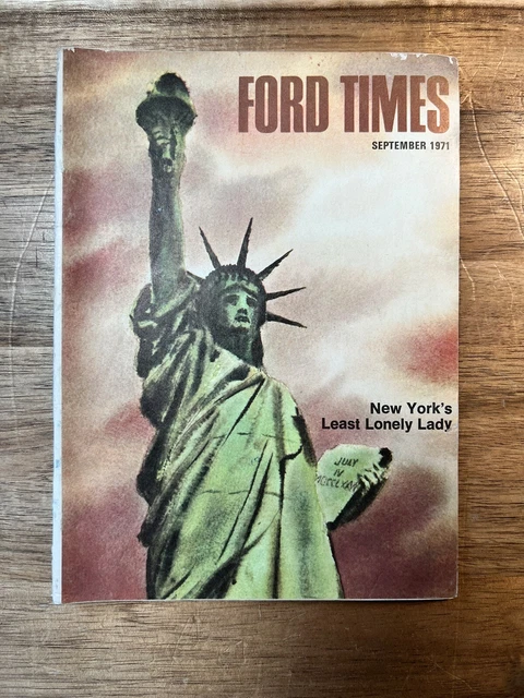 FORD TIMES FORD Motor Company Magazine 1971 September - Bagged ...