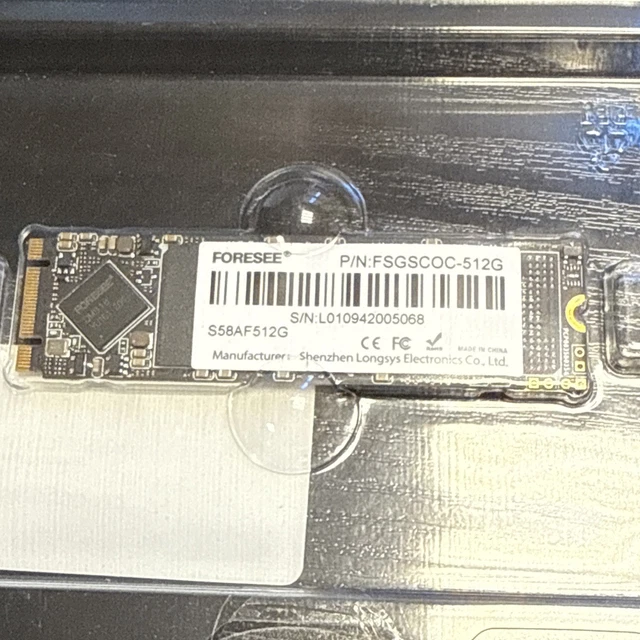 FORESEE S58AF512G 512GB M.2 2280 SATA III SSD Solid State Drive ...