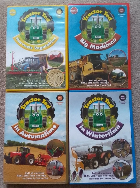 TRACTOR TED 4 DVD BUNDLE - Harvests Veg/Big Machines/In Autumntime ...