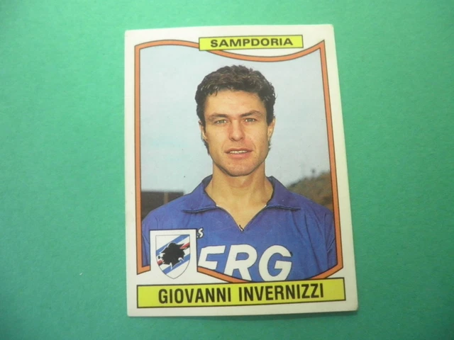 FIGURINA CALCIATORI PANINI 1990-91 NEW n. 320 Giovanni Invernizzi ...