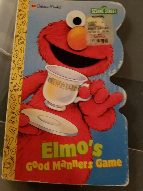 SESAME STREET ELMO'S Good Manners Game by Catherine Samuel Board Book ...
