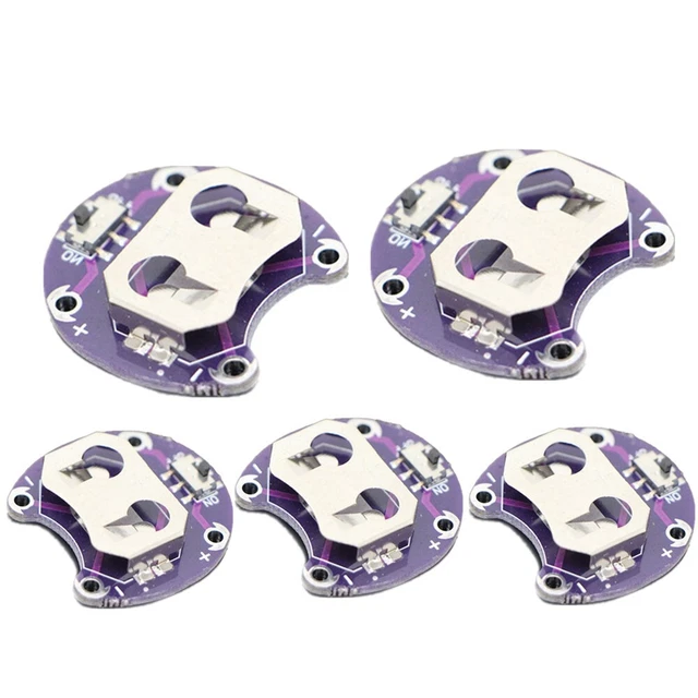 ARDUINO LILYPAD COIN Cell Battery Holder CR2032 Battery Mount Module $1 ...