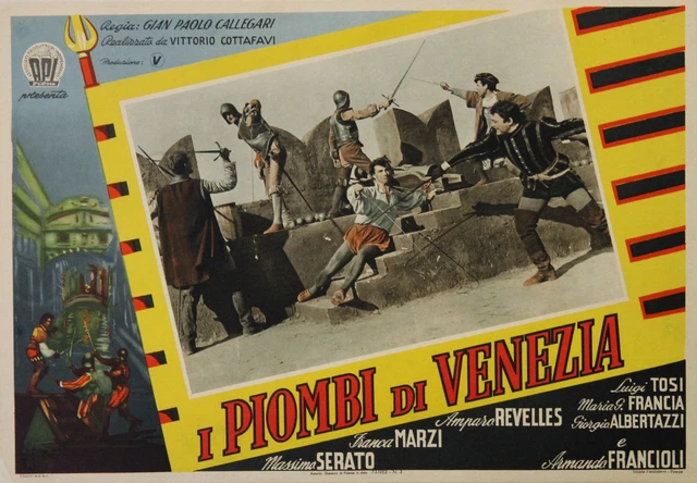 & IL BOIA Di Venise (I Piombi Di Venezia )" Locandina Italiano Orig ...