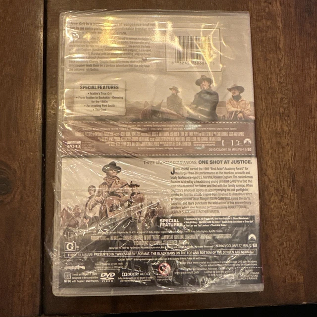 TRUE GRIT: 2-MOVIE Collection DVD 2-Disc Set John Wayne Jeff Bridges ...