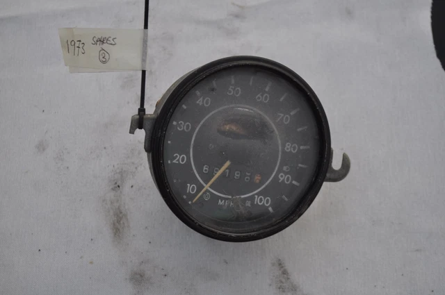 VW CLASSIC BEETLE VDO Speedo Speedometer 1972 £25.00 - PicClick UK