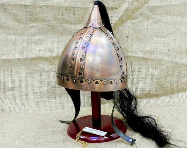 SÜLEYMAN VIKING HELMET Medieval Knight Armor Knight Helmet Museum EUR ...