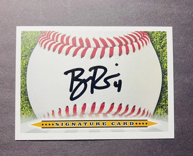 CARTE SIGNÉE BEN RICE PROSPECT IP AUTO Yankees EUR 73,86 - PicClick FR