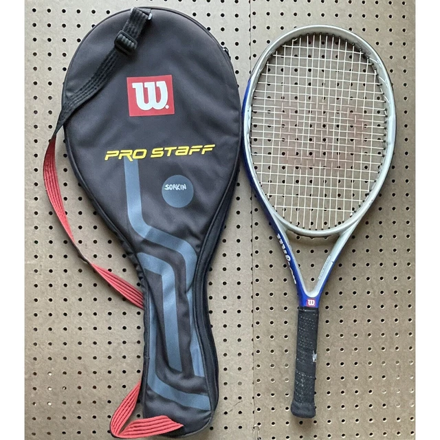WILSON PRO STAFF Hyper Carbon Oversize Tennis Racket Size 4 1/2 Grip w ...