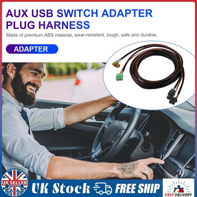 ADAPTER PLUG SOCKET MIB2 USB AMI Button Wiring Harness for Golf 7 MK7 ...